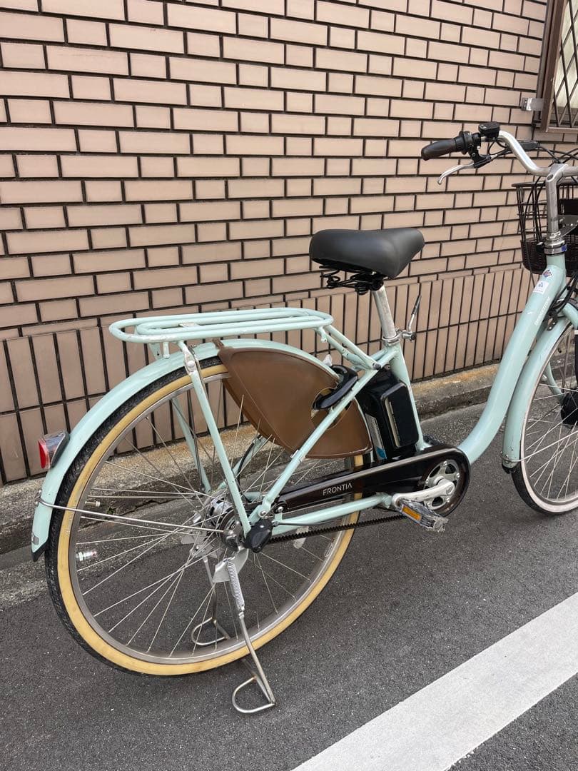 電動アシスト自転車 ミントグリーン 26インチ
