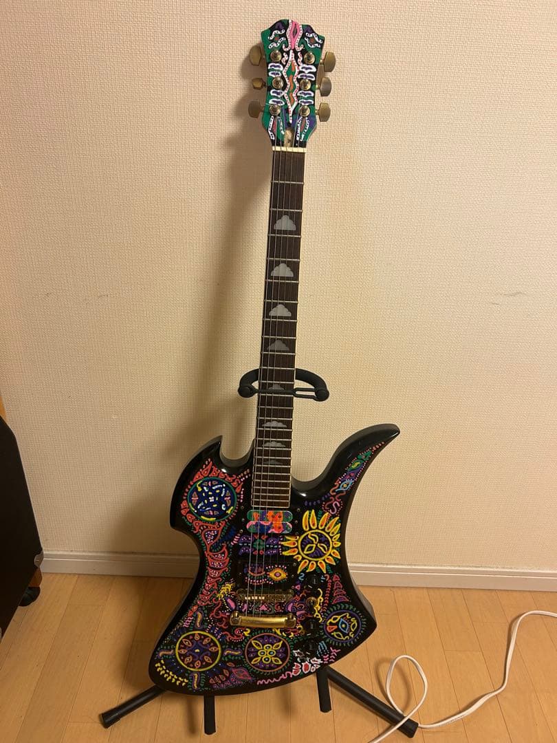 最終価格‼️モッキンバード モデル　サイケペイントギター　hide