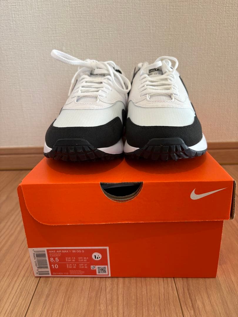 シューズ(男性用) NIKE Air Max 1 Golf \"Panda\"G DV1403-110