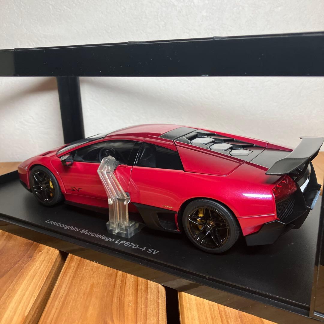 オートアート 1/18 ランボルギーニ ムルシエラゴ LP670-4 SV