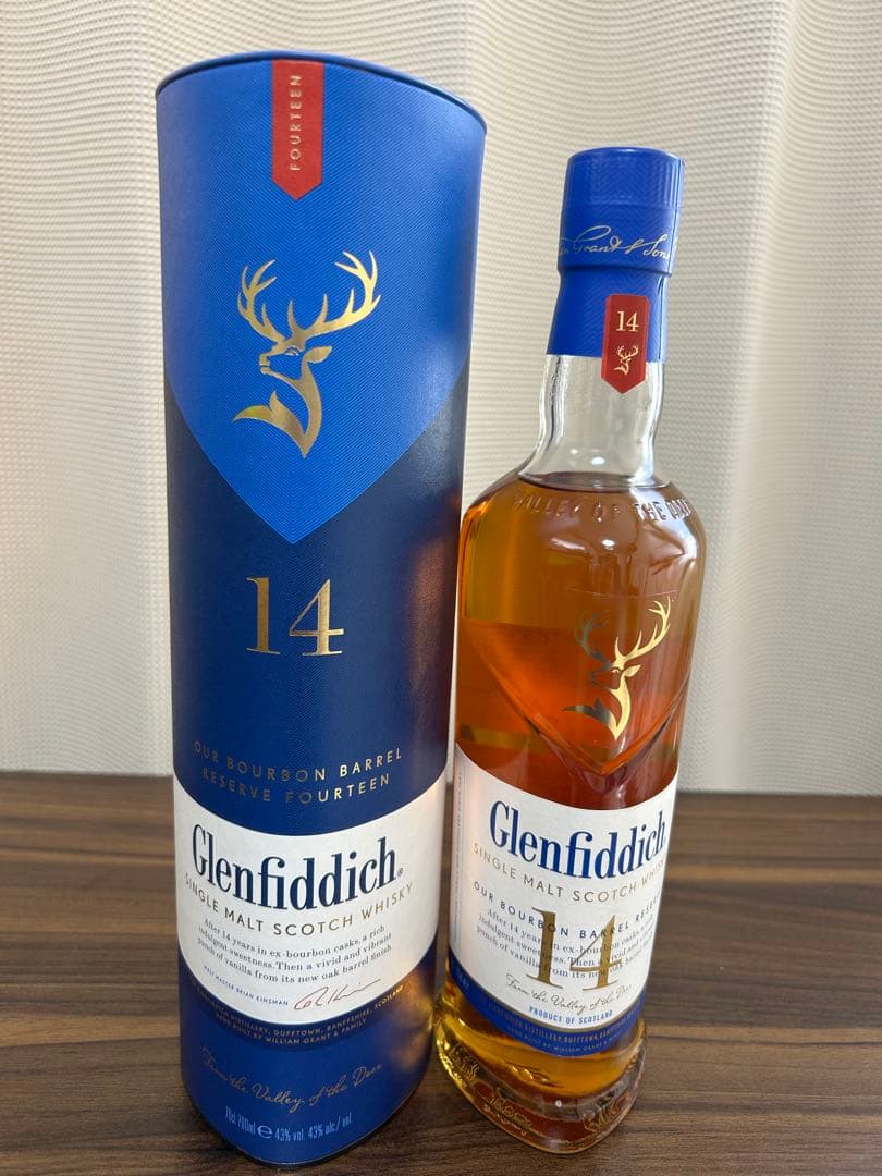 Glenfiddich 15年 &14年シングルモルトウイスキー