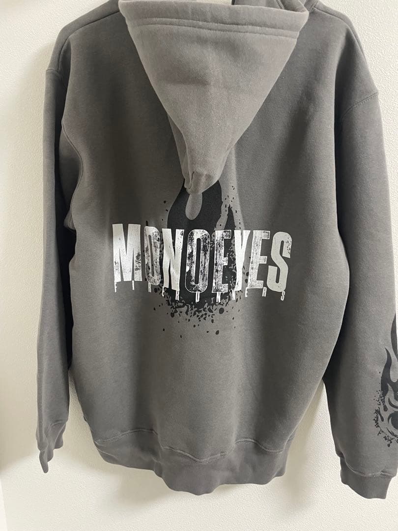 MONOEYES グレー XL フーディー