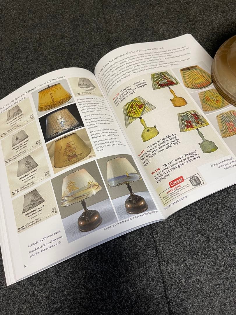 ライト・ランタン Coleman&Non-Coleman Lamp Shades Book