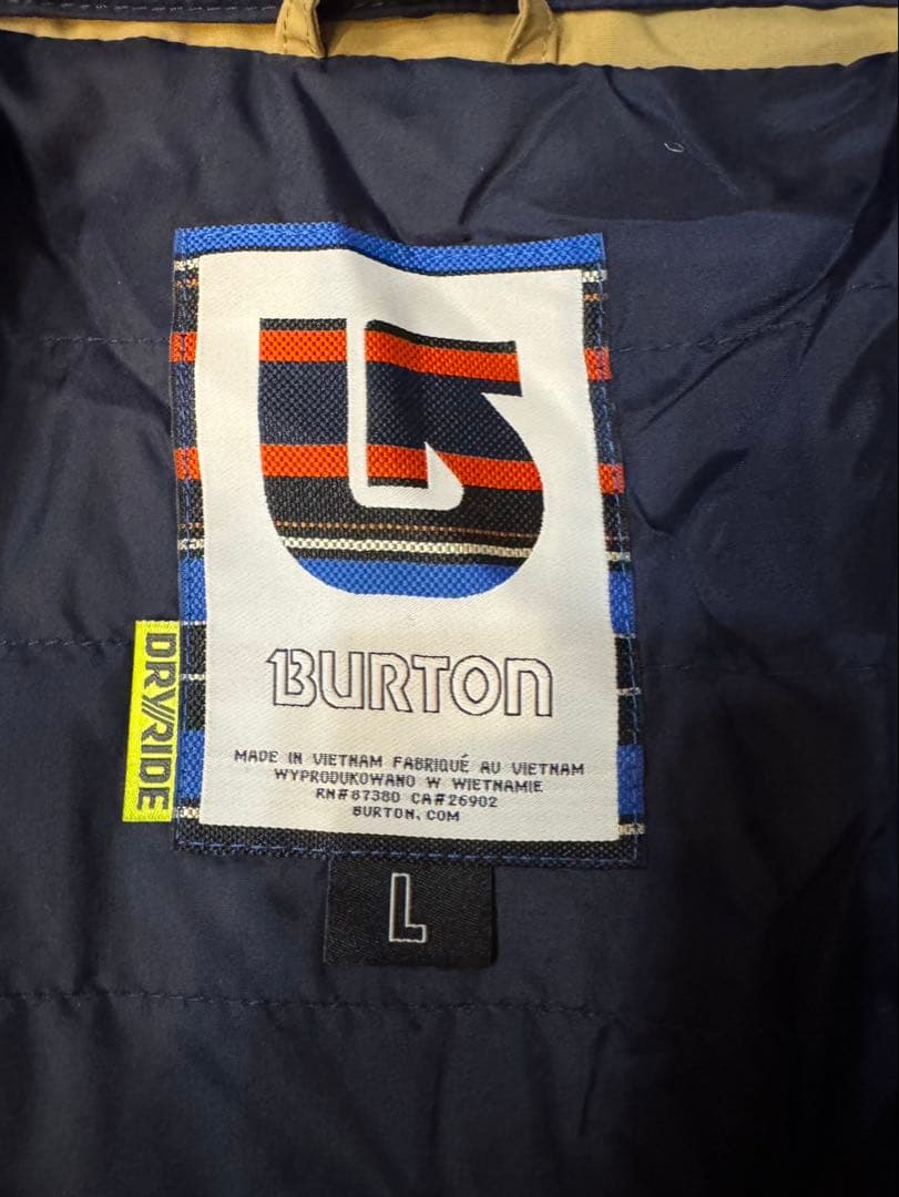 Burton バートン　スノーボードウェア　ジャケット