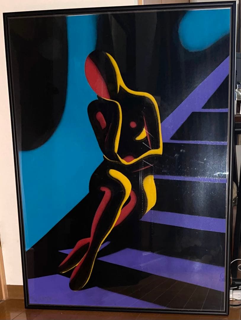 昇格【MARK KOSTABI】1989年作品 シルクスクリーンNo.43／56