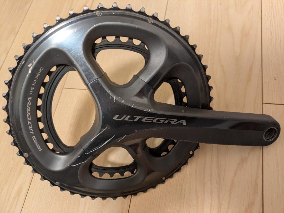 ULTEGRA 6800 クランクアーム 53-39 MD 170mm