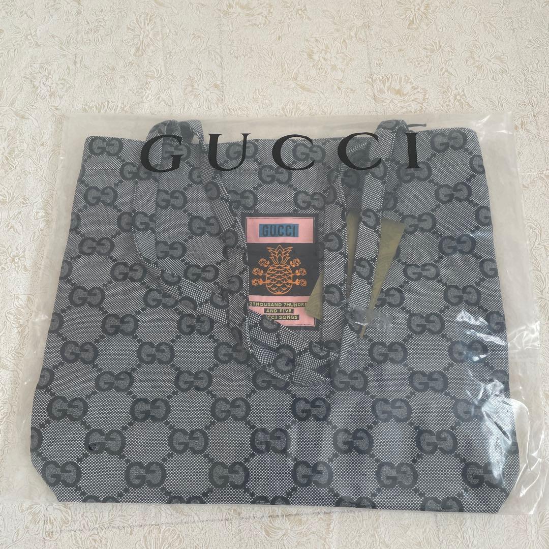 【新品未使用】 GUCCI ロゴトートバッグ　ノベルティ海外VIP限定品