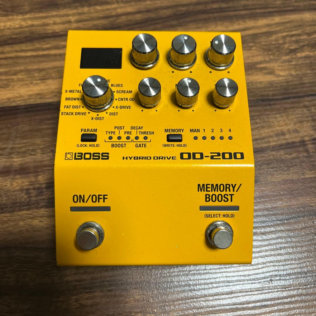BOSS OD-200 Hybrid Drive ギターエフェクター