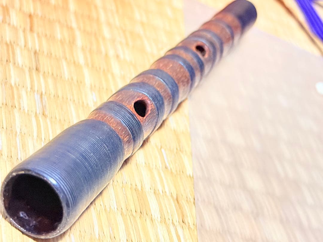 a*n様 篳篥 本管　煤竹　/盧舌12本付き