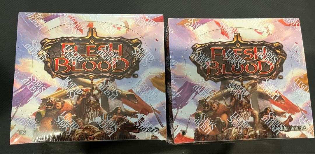 Flesh and Blood 未開封シュリンク付き　2boxセット