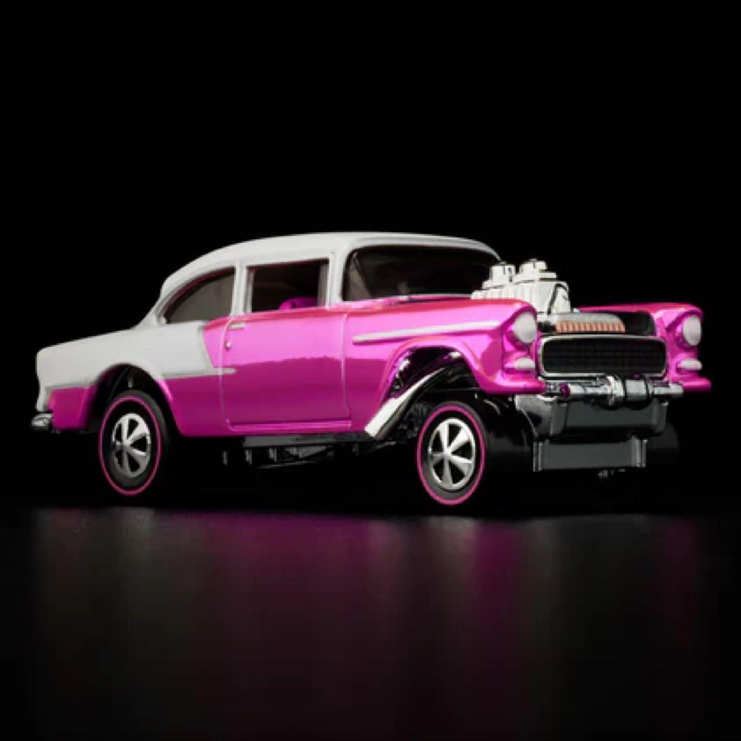 ミニカー HotWheels 55Chevy Bel Air RLC