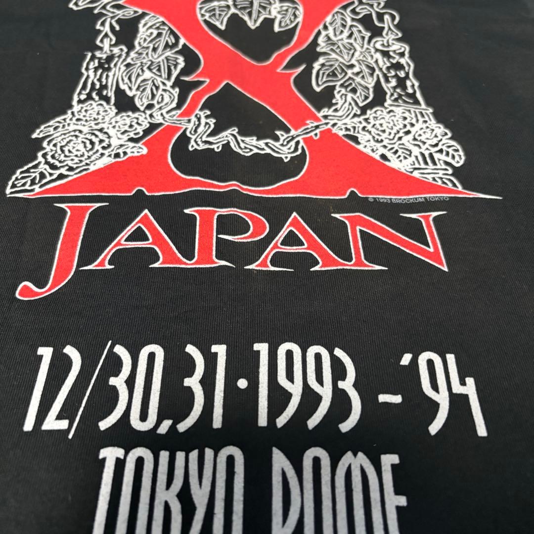 送料込 X JAPAN ロンT 長袖 Tシャツ 1993 カウントダウン ツアー