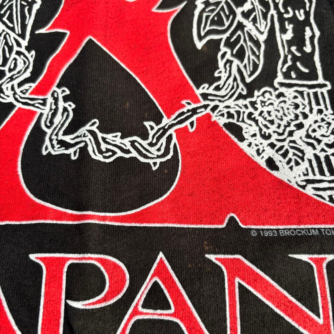 送料込 X JAPAN ロンT 長袖 Tシャツ 1993 カウントダウン ツアー