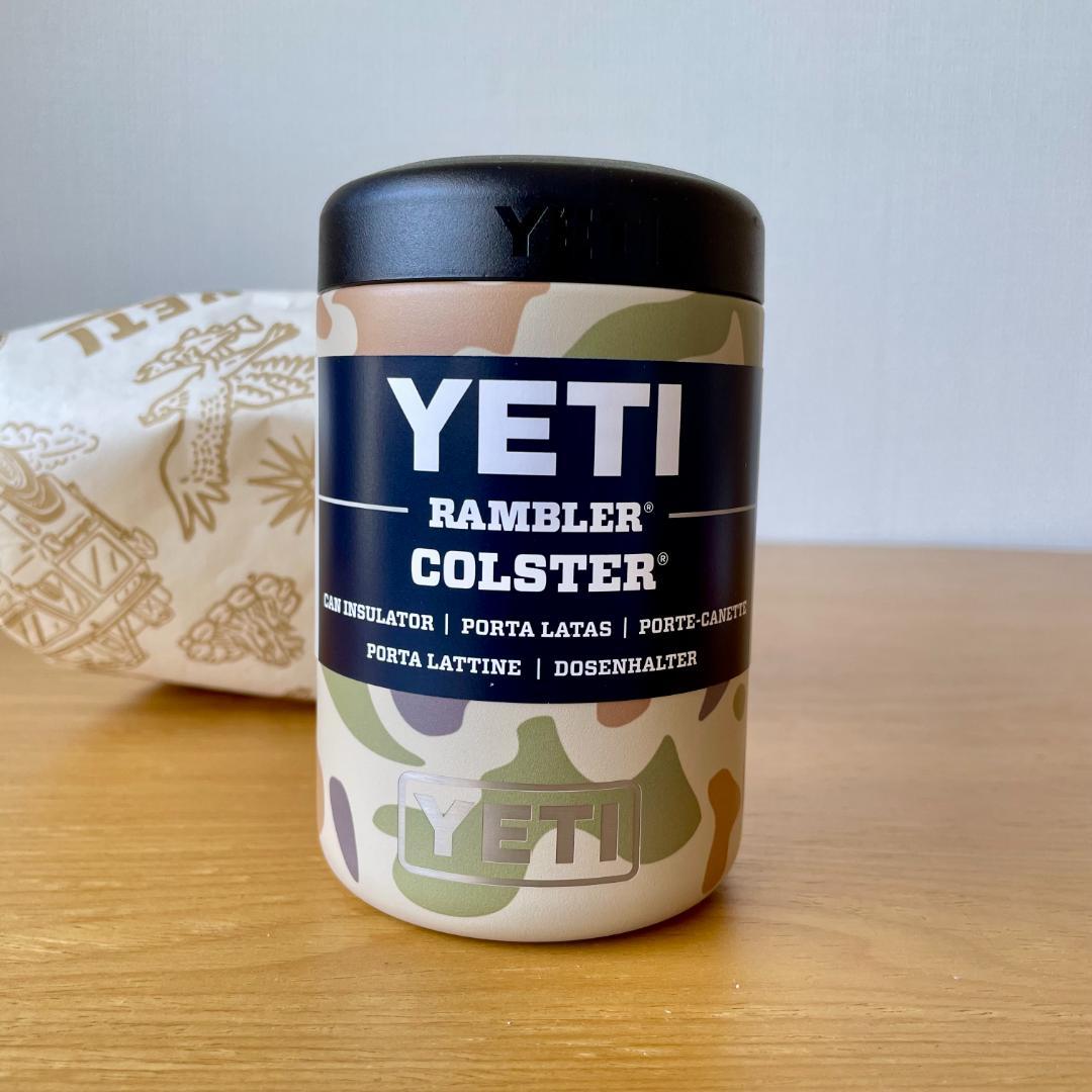 【新品未使用】限定カラー YETI コルスター タン・カモ 缶クーラー 12oz