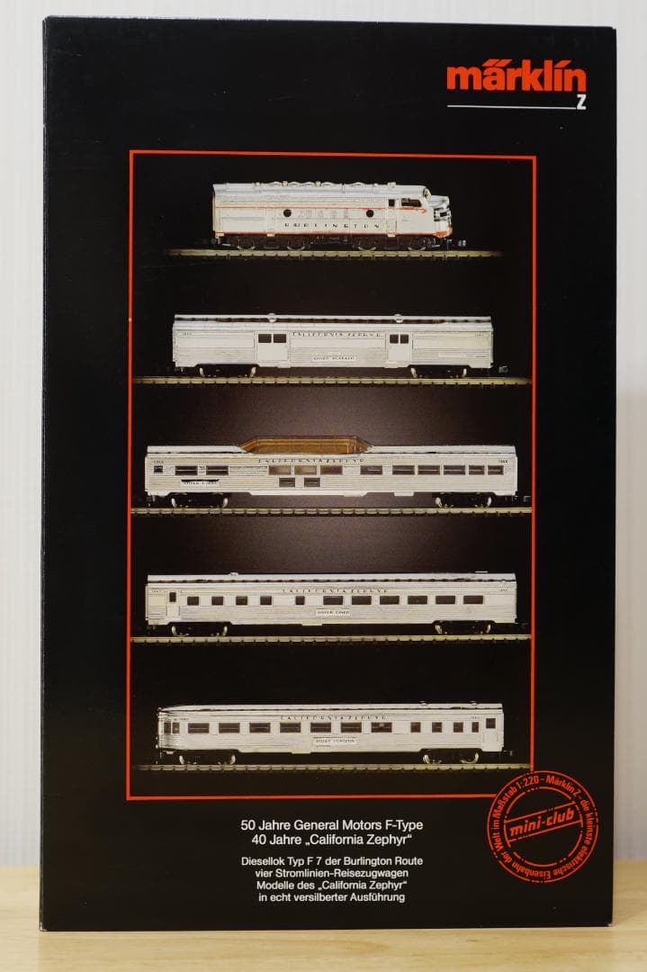 鉄道模型 Marklin Z gauge rare Zephyr set