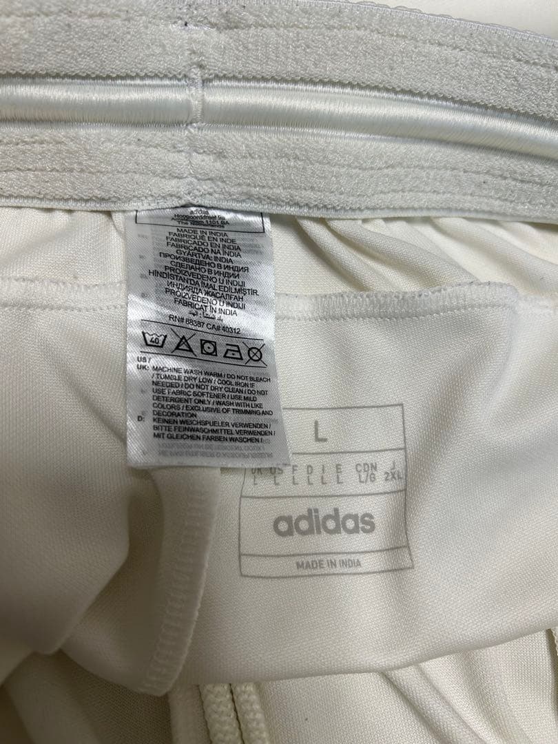 adidas ジャージパンツ ホワイト