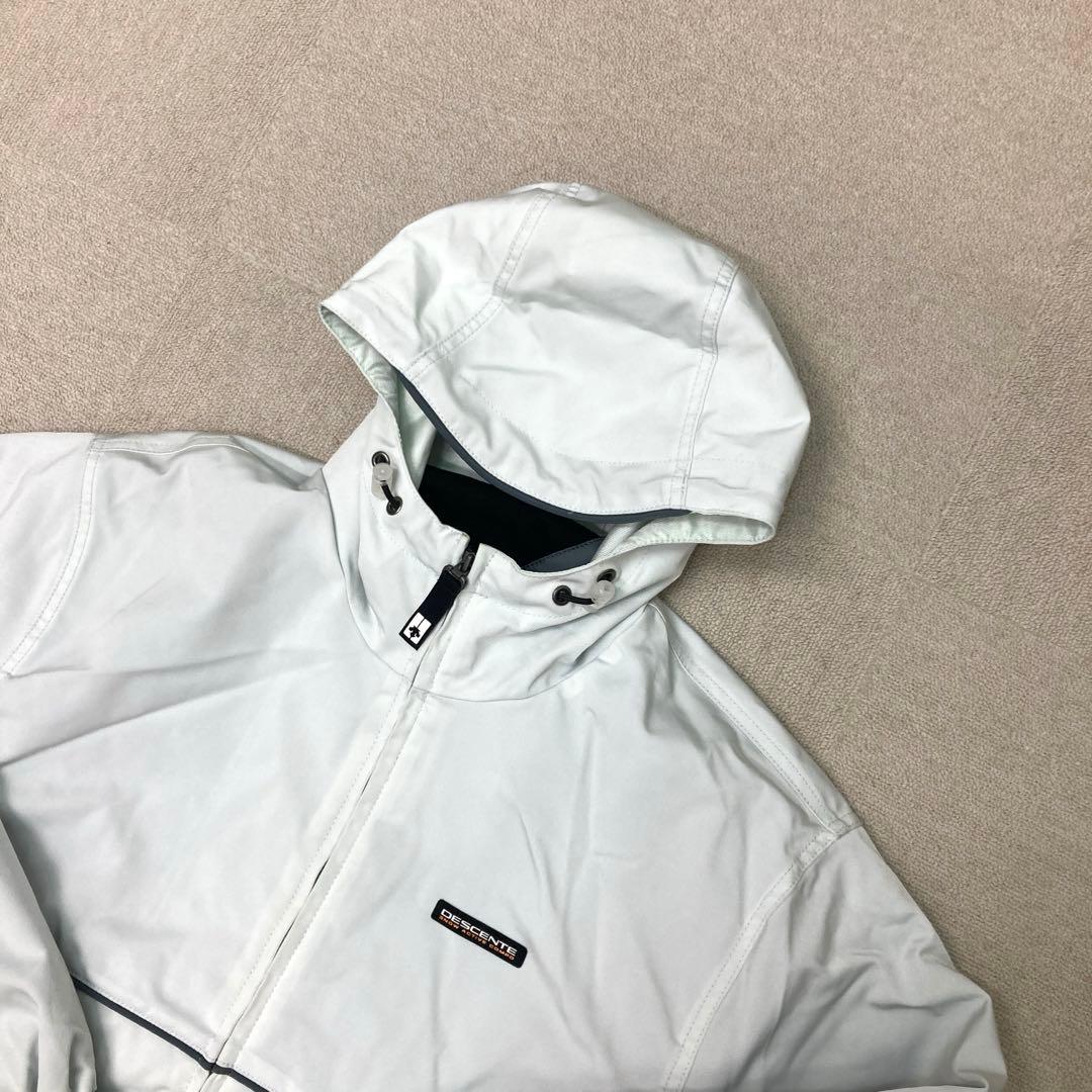新品　DESCENTE スキーウェア　ジャケット　Lサイズ　ブルー　メンズ