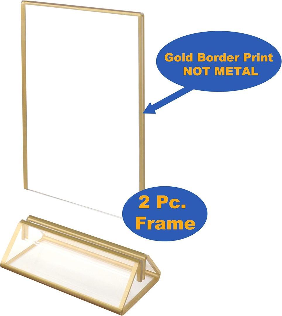 ゴールドサインホルダー 12パック 5x7 12Pack 237K863