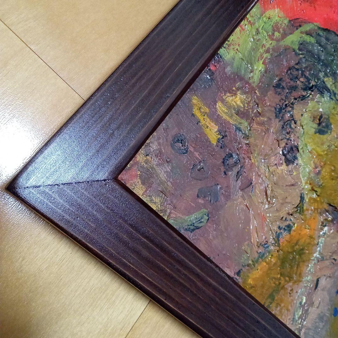 【真作】 希少 油彩画 「 少女 」 3号 織田広喜