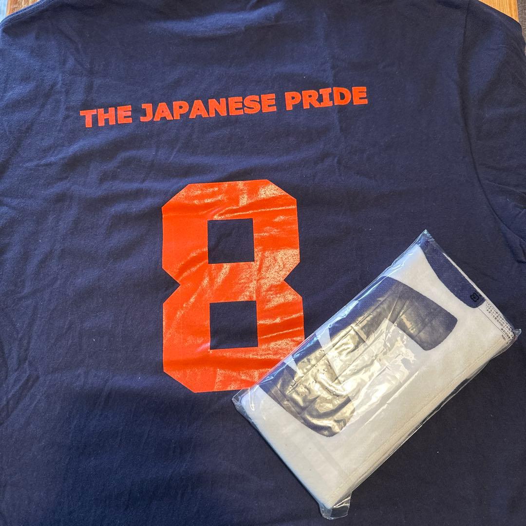 THE JAPANESE PRIDE No.8 Tシャツ　WATER タオル