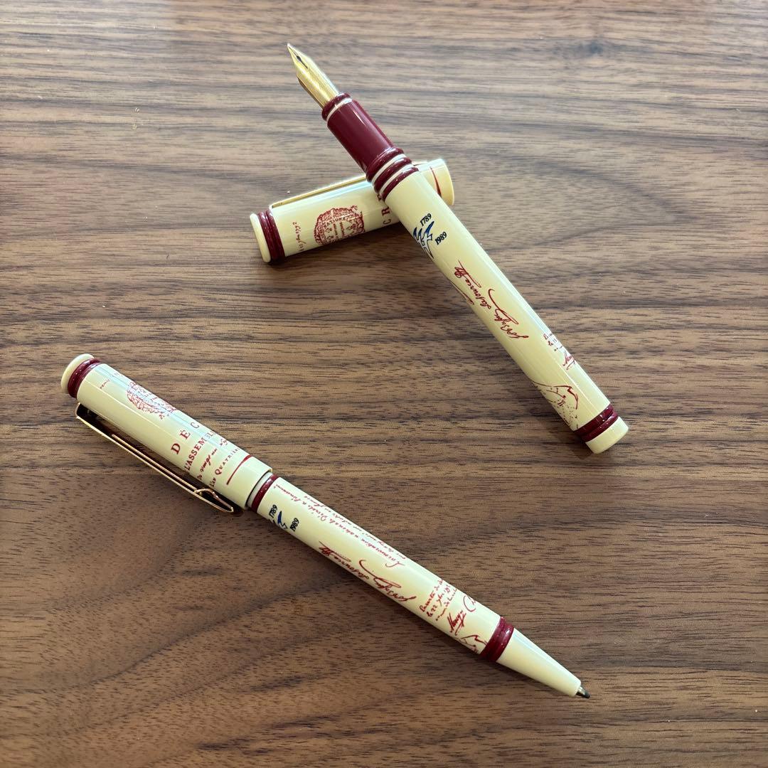 WATERMAN Bicentenaire 万年筆・ボールペンセット