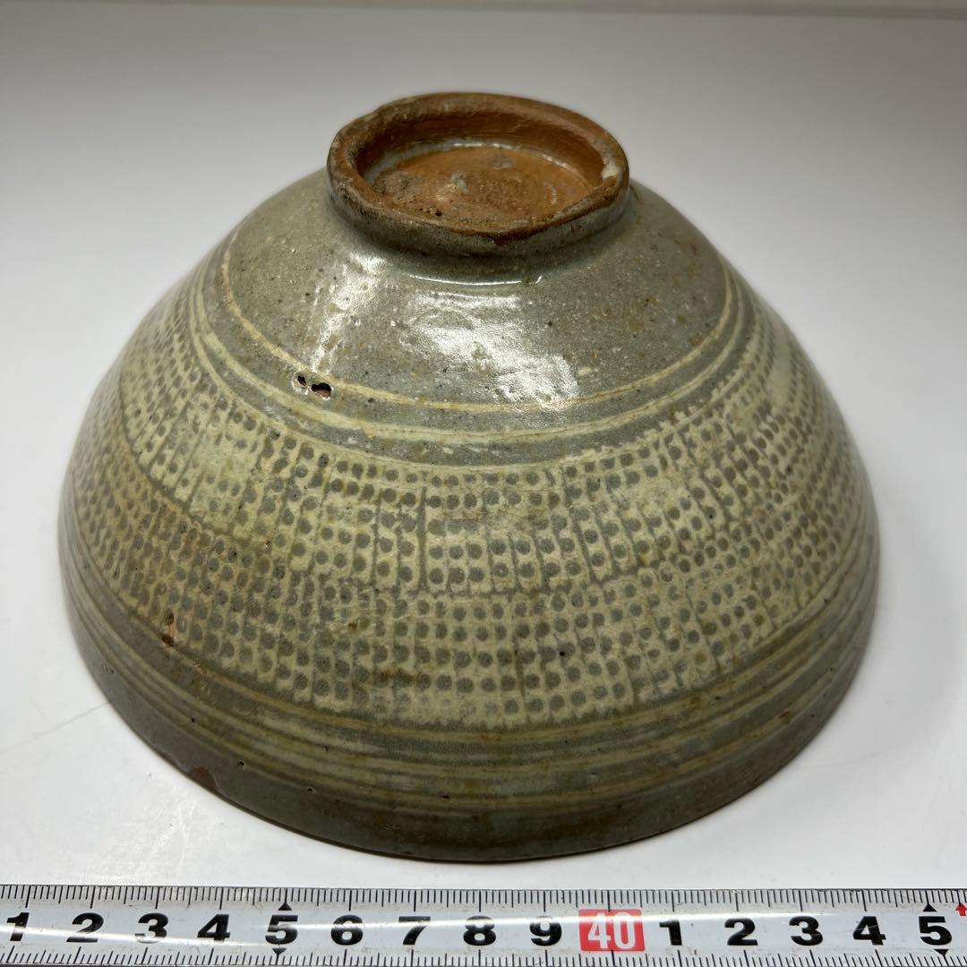 16世紀三島高麗白泥象嵌鉢　木箱付　幅約17.5㎝東Y7-0609⭐︎2Fトニサニ