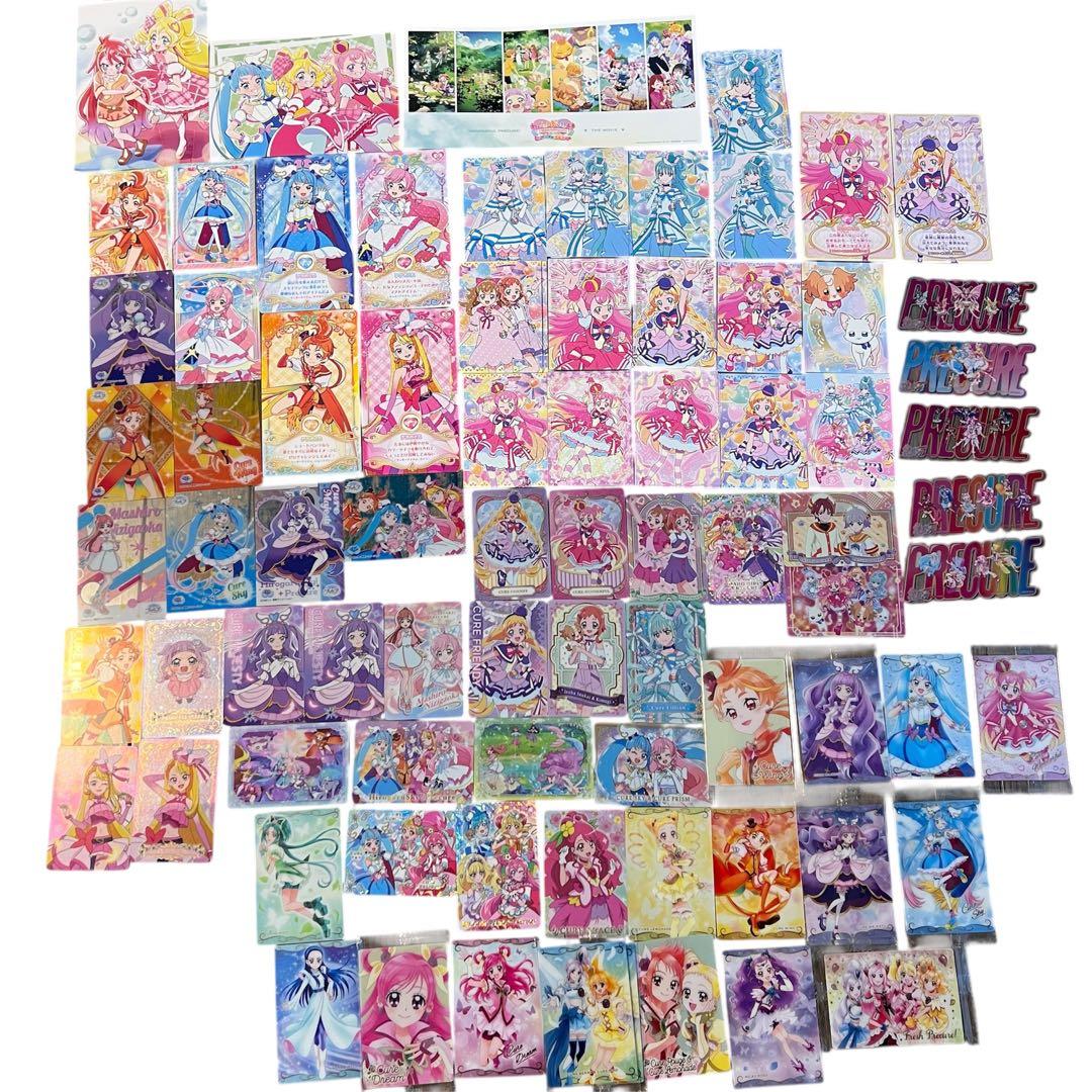 プリキュアカード　まとめ売り　ウエハース　映画特典　わんぷり　ひろスカ