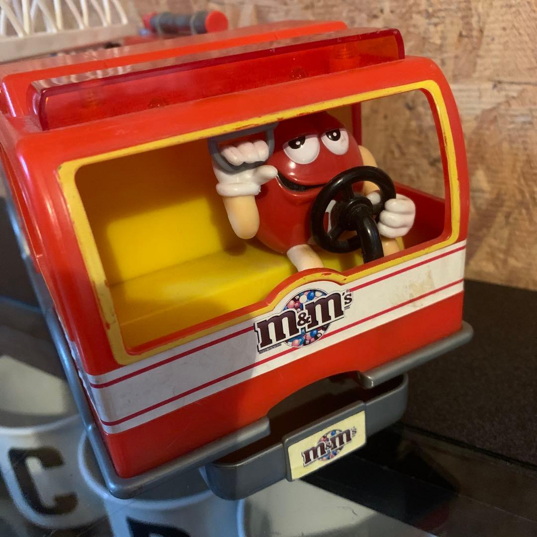 M&M's 消防車 チョコディスペンサー　レア