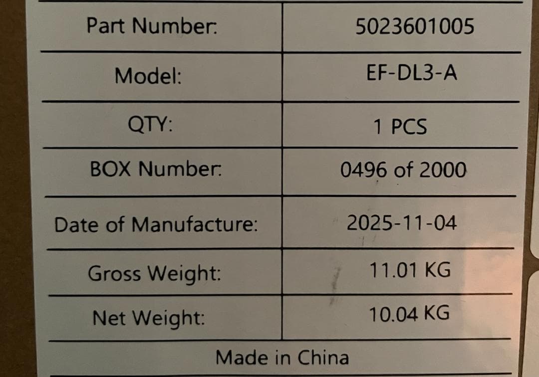 ECOFLOW DELTA 3 1000 Air ポータブル電源 960Wh