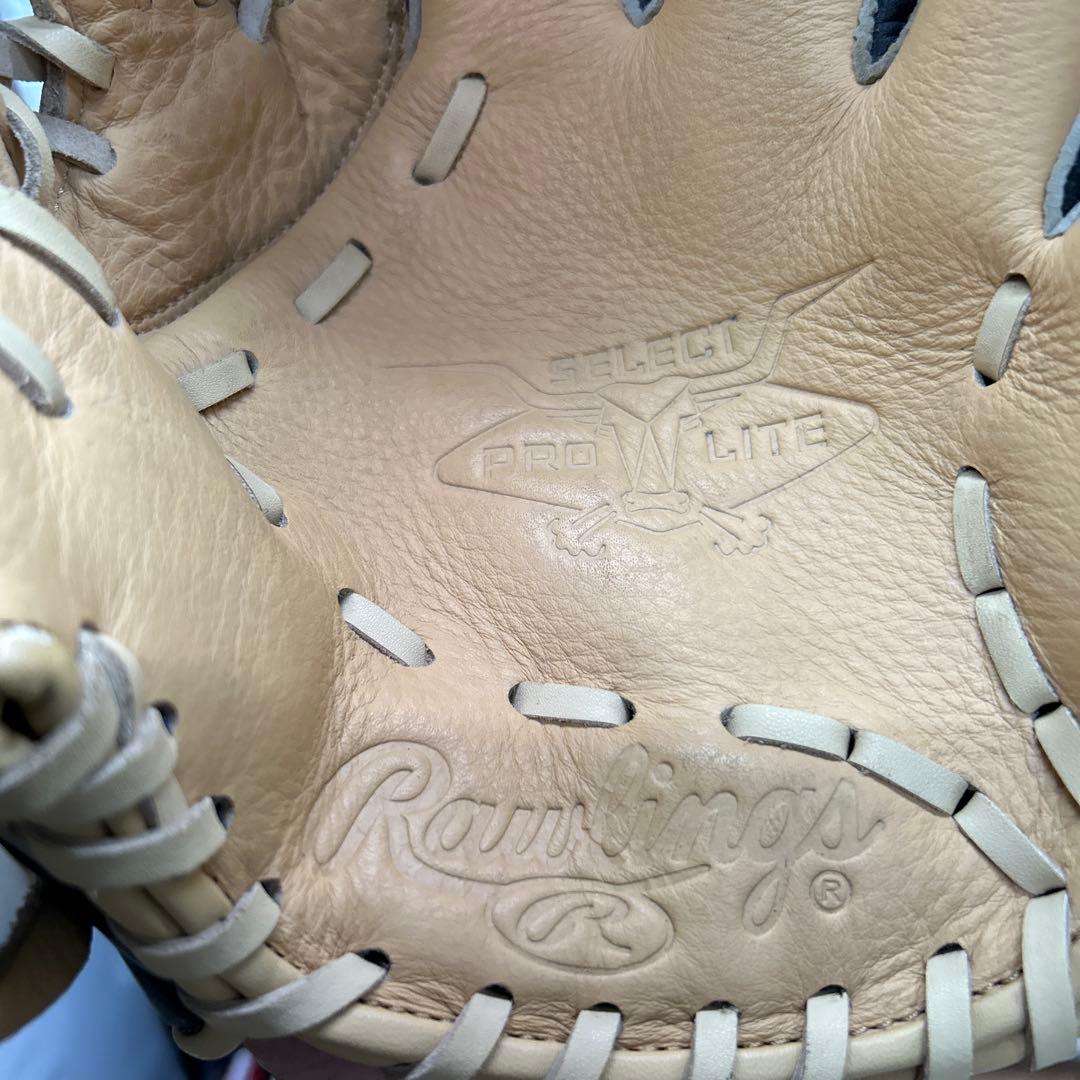 【美品】野球 グローブ 軟式 一般 内野手 外野手 Rawlings