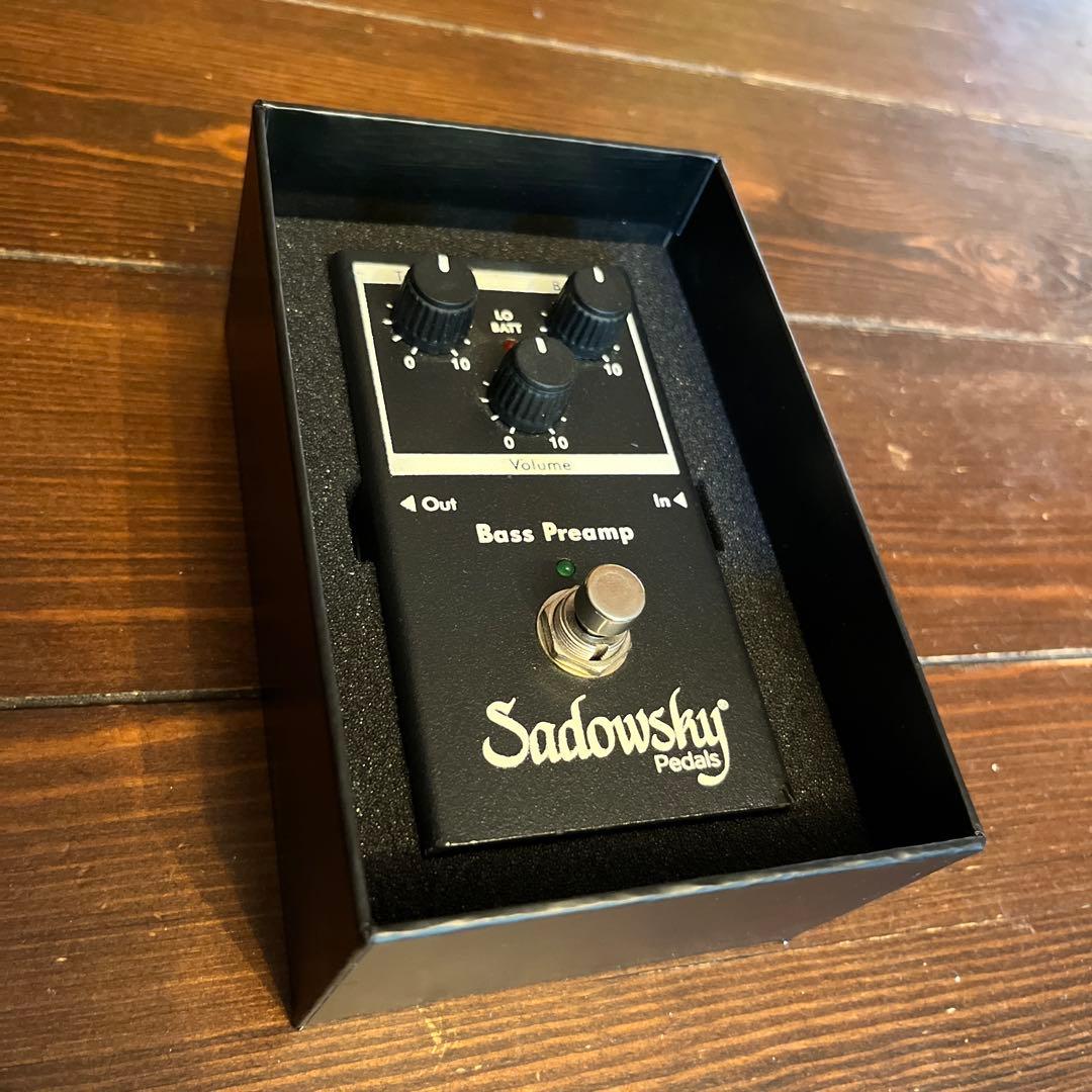 Sadowsky Bass Preamp SBP-2 ベースプリアンプ