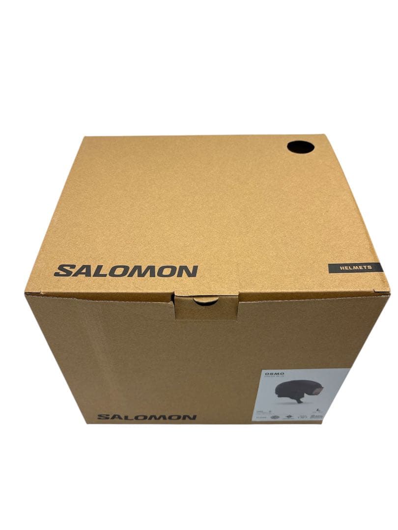 【新品・未使用品】SALOMON OSMO ヘルメット Lサイズ 黒
