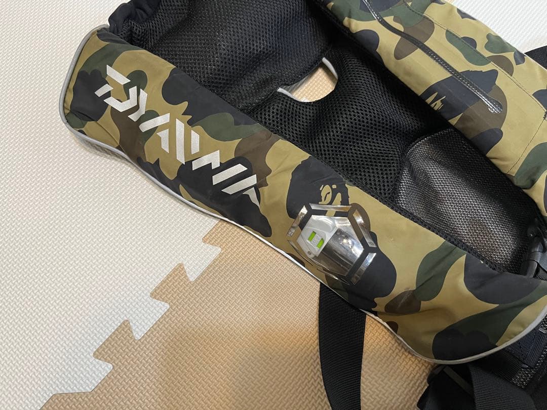 DAIWA × A BATHING APE フィッシング エイプライフジャケット