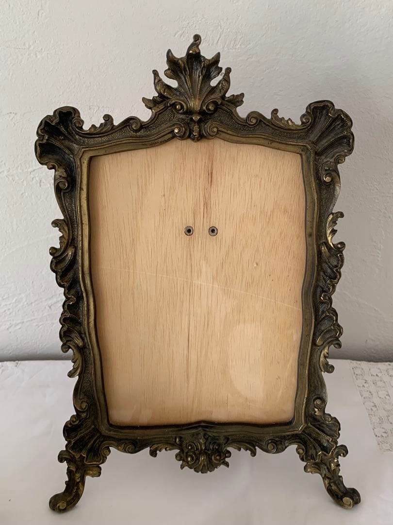 フランス　蚤の市　フレーム　デコラティブ　ブロカント