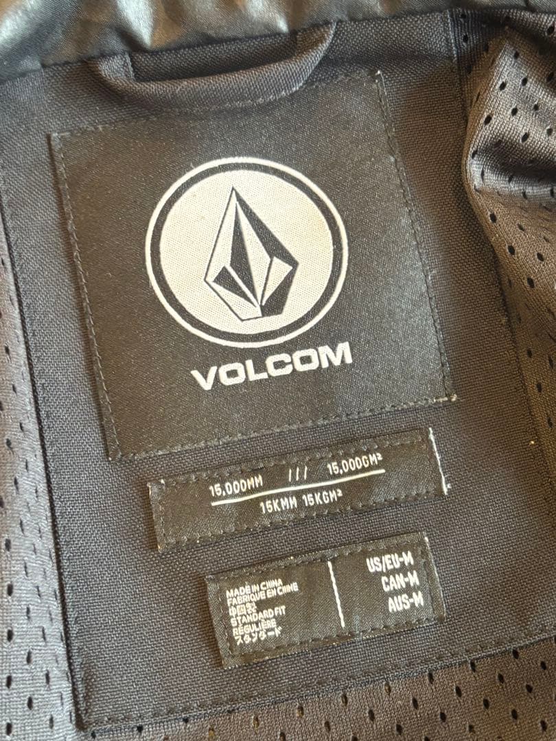VOLCOM ボルコム スノボウェア 上下セット メンズM ZIPTECH 迷彩