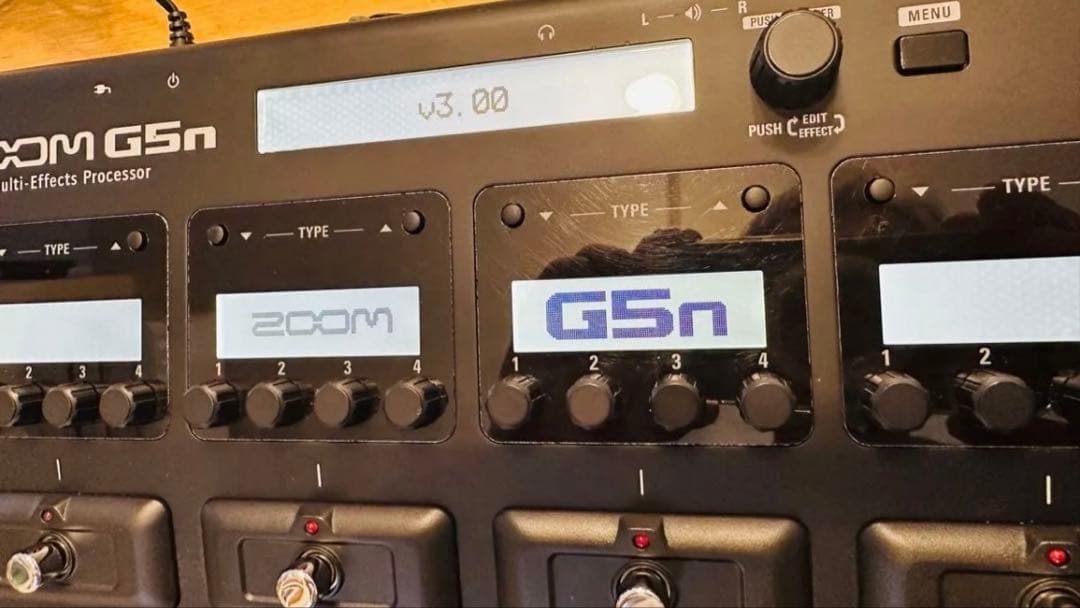 ZOOM G5n マルチエフェクター 中古