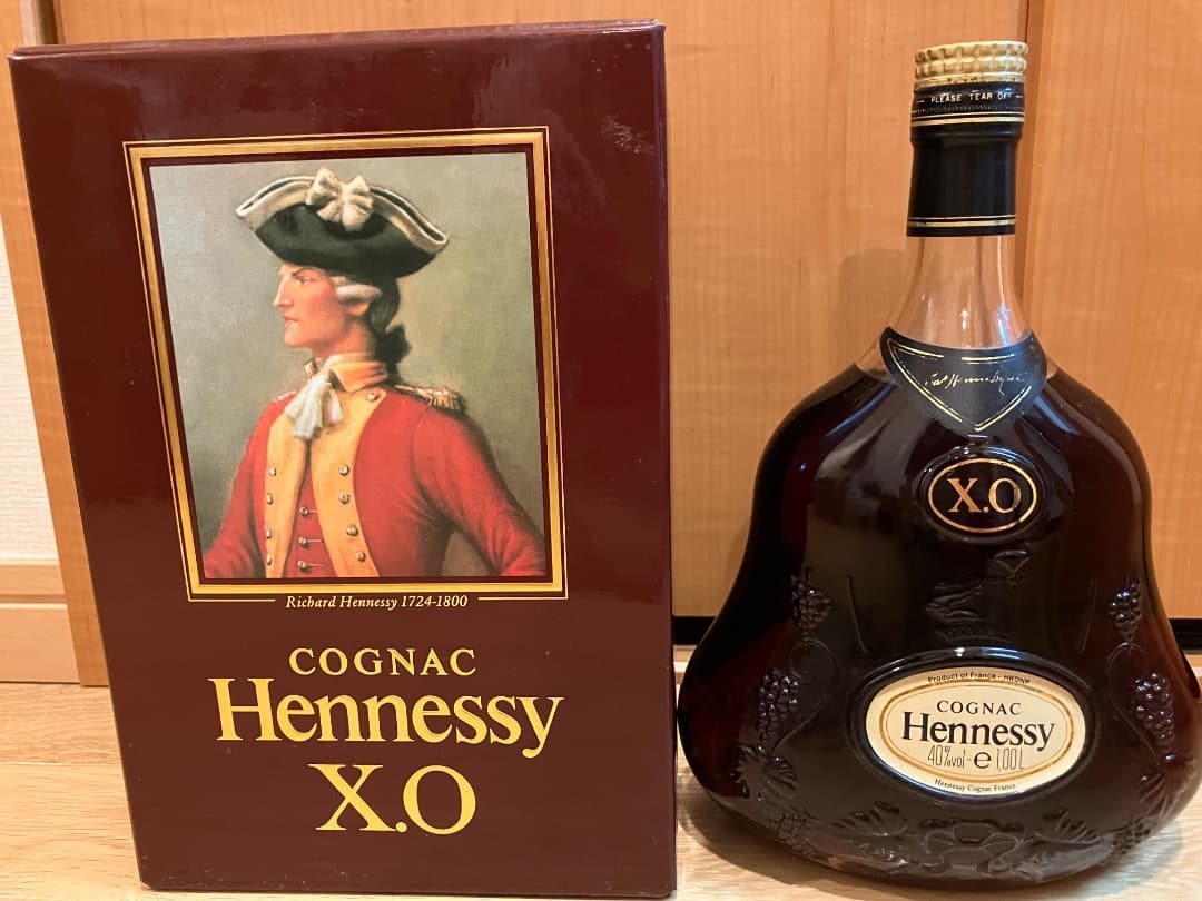 【未開封】Hennessy XO ヘネシー XO 金キャップ 1L