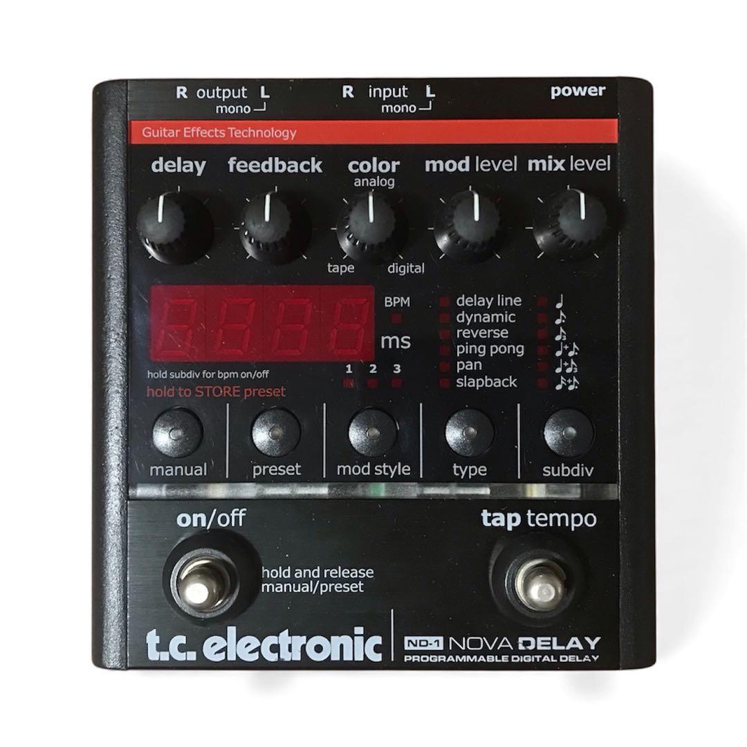 ギター t.c. electronic ND-1 NOVA DELAY 2290
