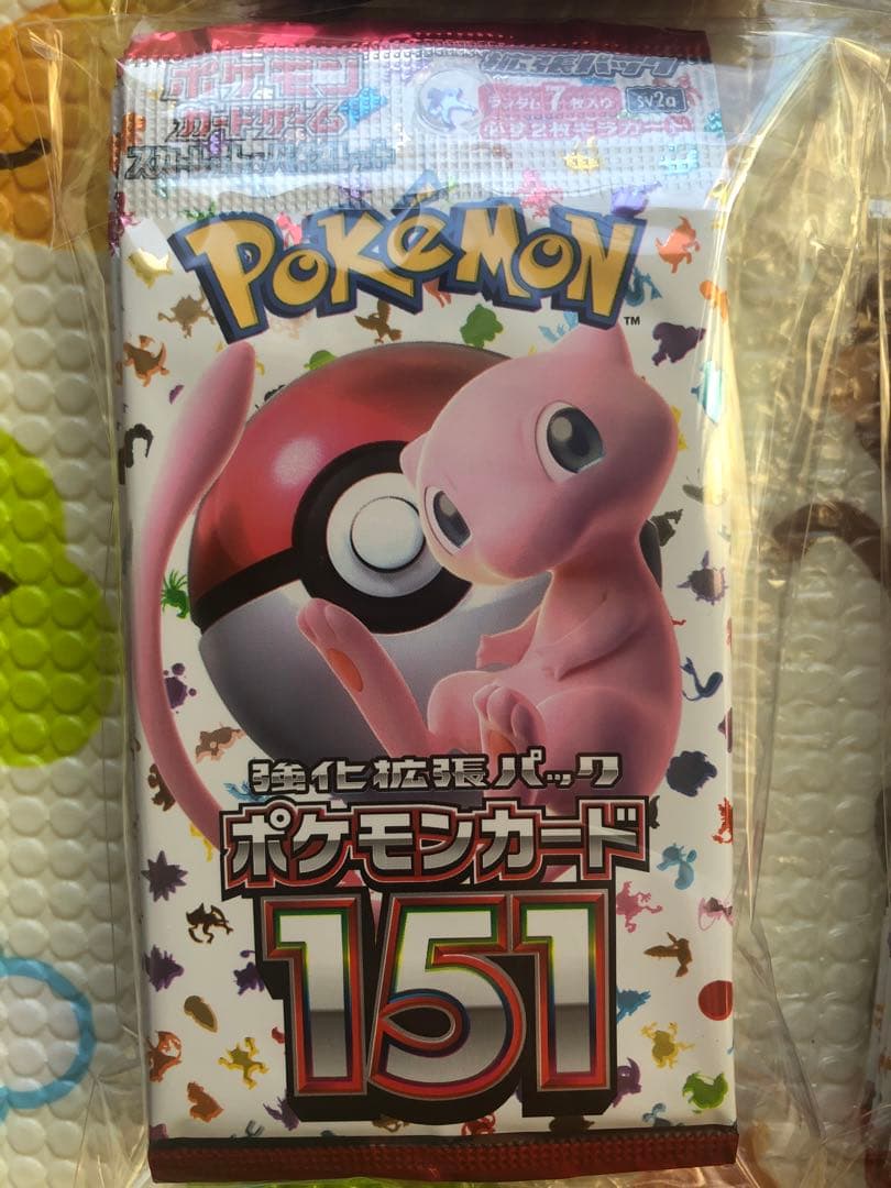 【未開封】ポケモンカード ポケカ 151 新品バラ80パックセット ミュウ