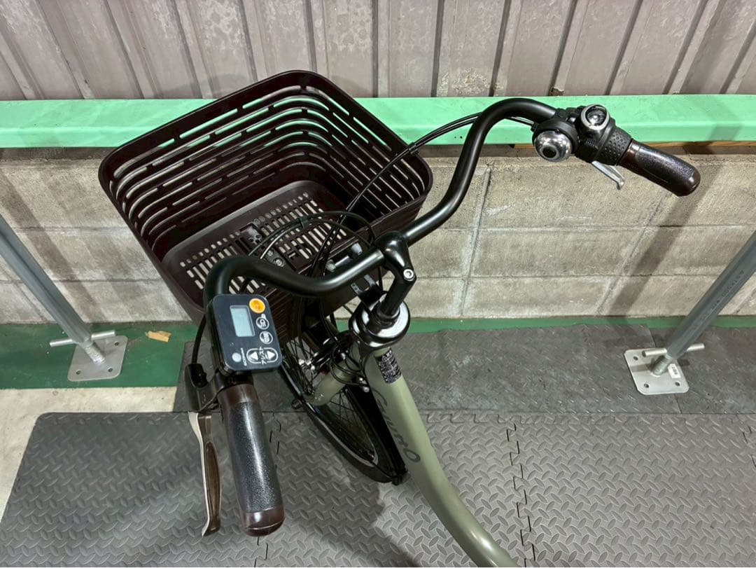 №3725電動自転車パナソニック　ギュット 20インチ✨大容量バッテリー✨