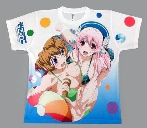 【新品】すーぱーそに子＆フウリ ビキニフルグラフィックtシャツ アニメ そにアニ