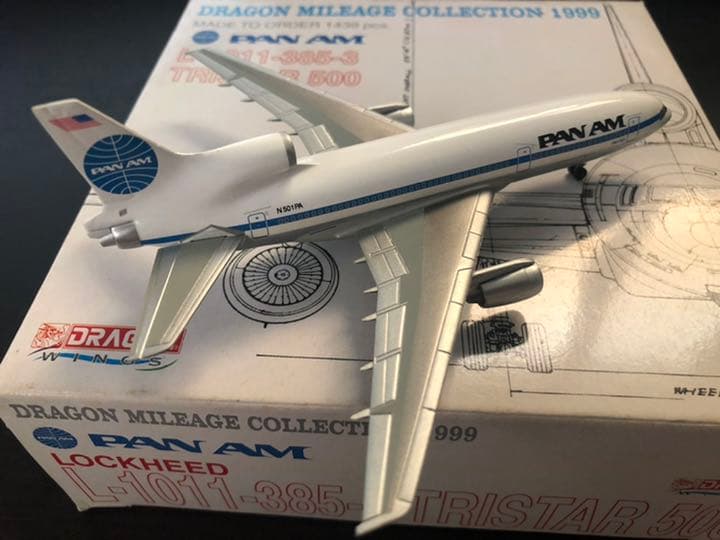 TRISTAR 500 PAN AM N501PA ドラゴンポイント景品