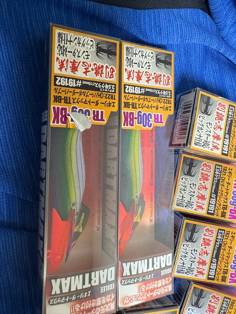 エギリーダートマックスTR-BK 30g 10本セット