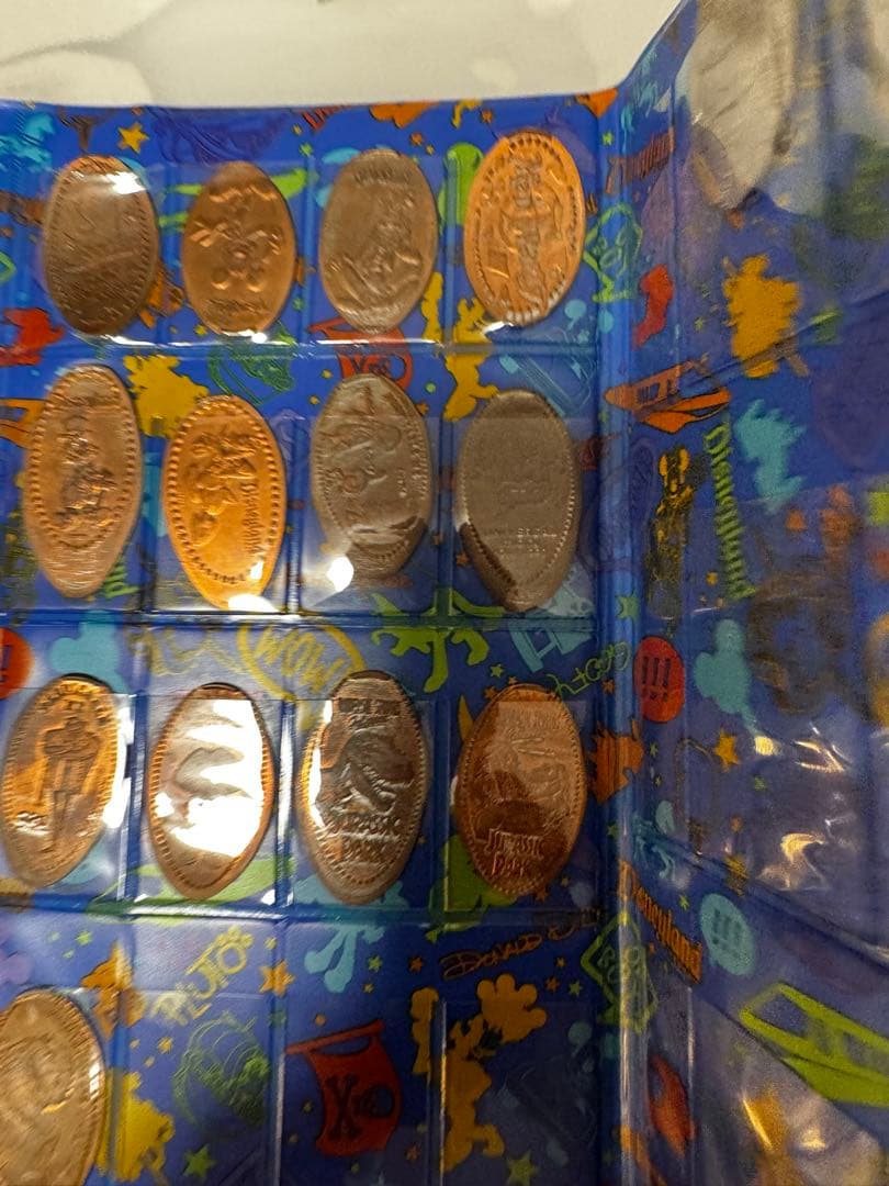 ポスター Disneyland Pressed Coin Collection