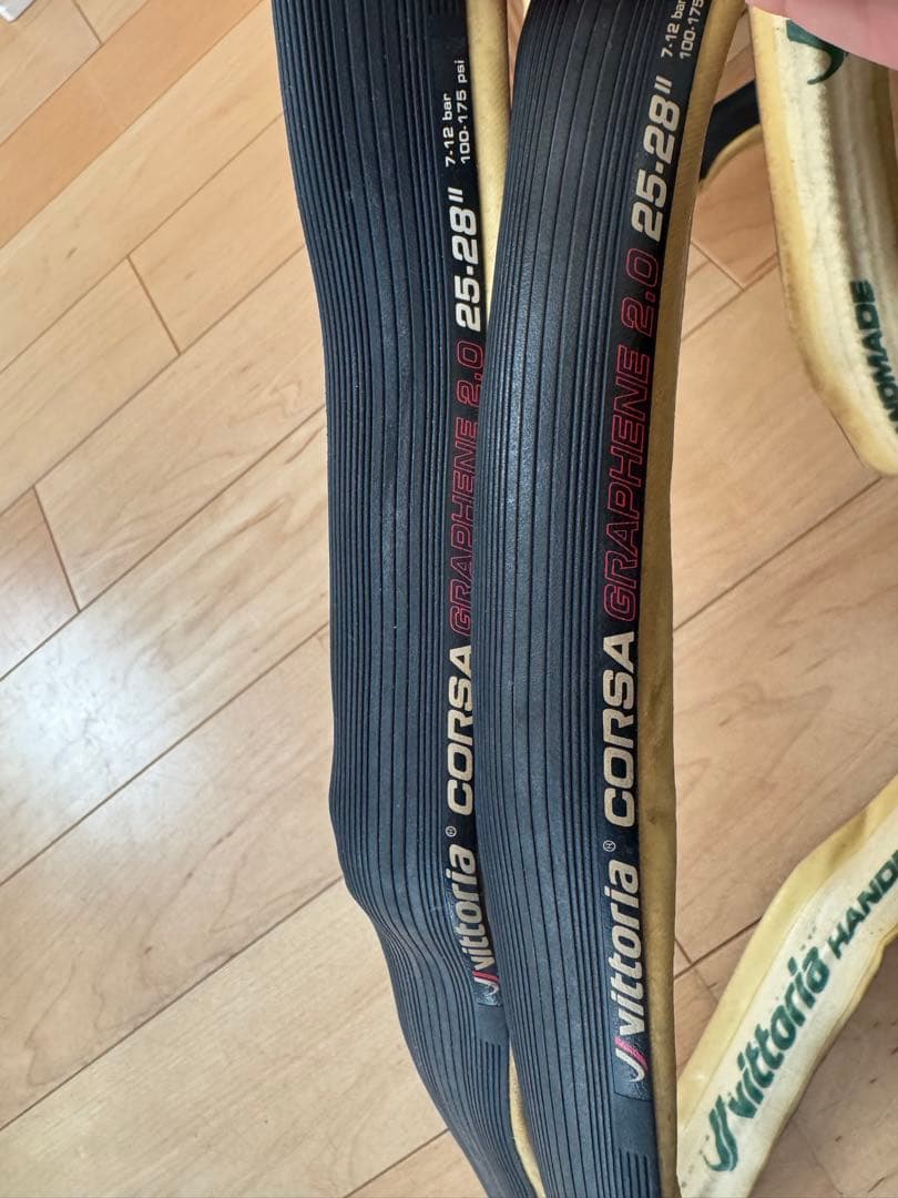 Vittoria Corsa Graphene 2.0 チューブラー　1セット