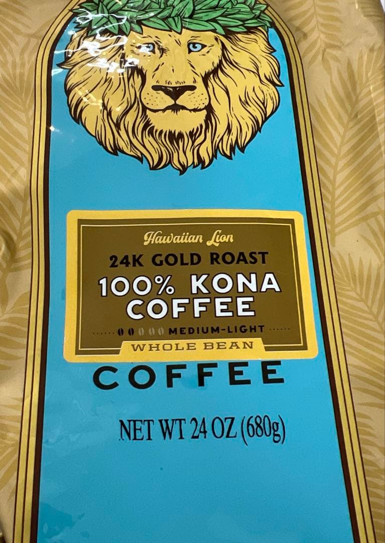 LION コナコーヒー100%豆タイプ 大容量！ 24OZ 680g