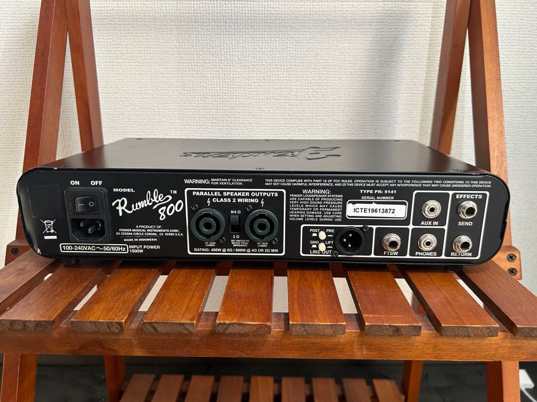 Fender Rumble 800 Head 【動作完動品】