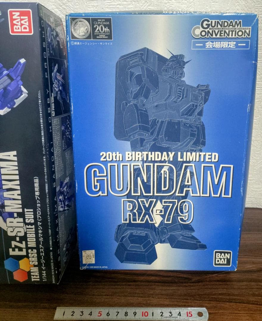 99年会場限定20th ガンプラ 機動戦士ガンダム RX-79 新品未使用 希少