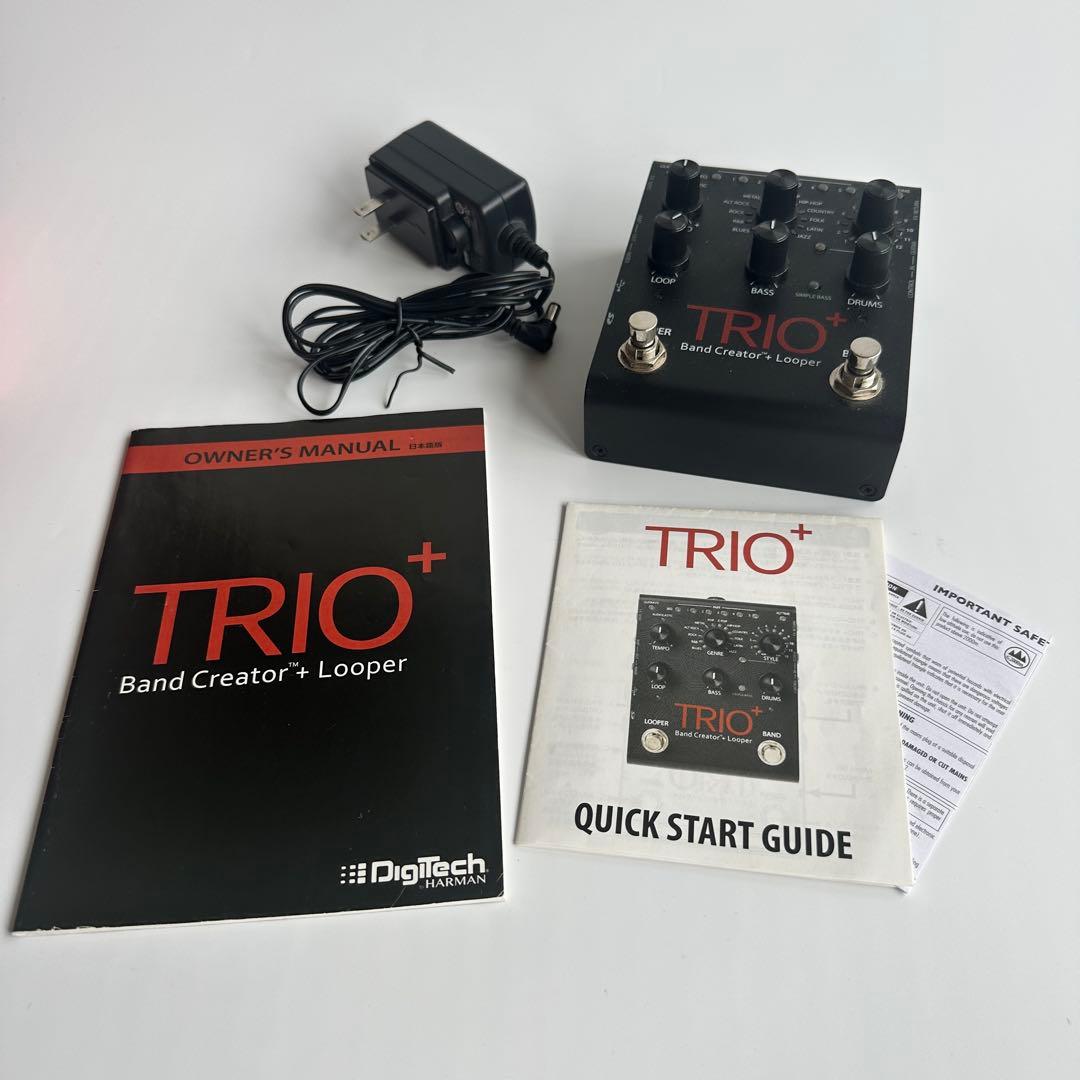 DigiTech TRIO+ Band Creator + Looper 取説付