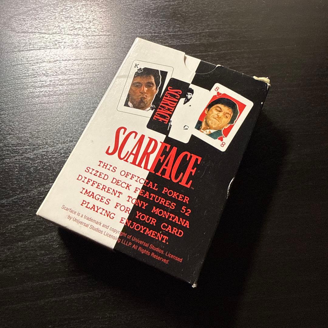 SCARFACE トランプ 52枚 ポーカーサイズ